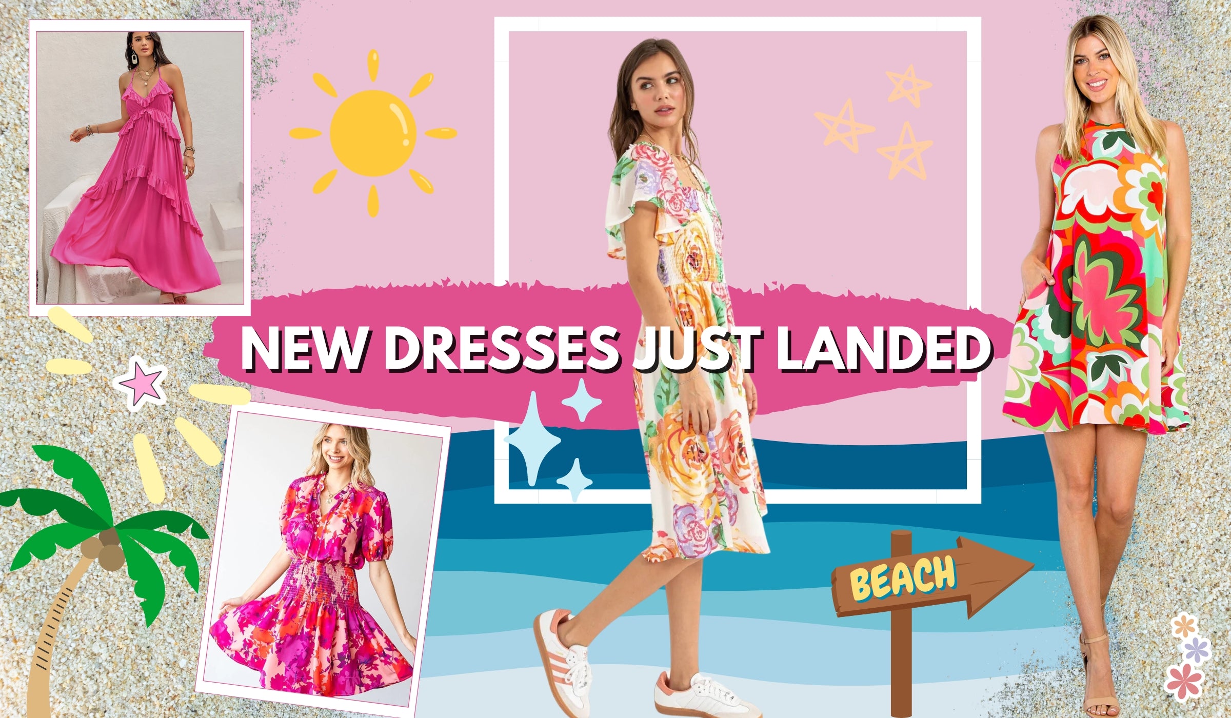 New Maxi Dresses & Resort Dresses – The Landing World